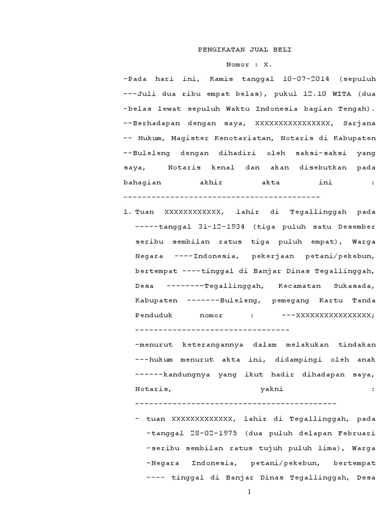 C0ntoh PPJB | PDF