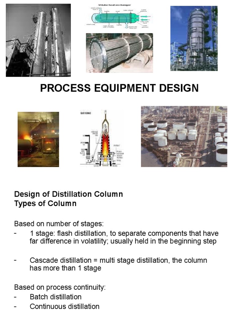 Pap (Design of Distillation Column) | PDF | Distillation | Chemical ...