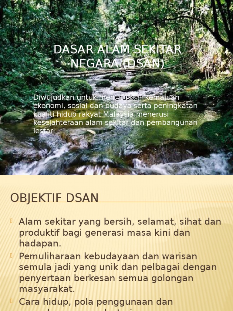 Dasar Alam Sekitar | PDF