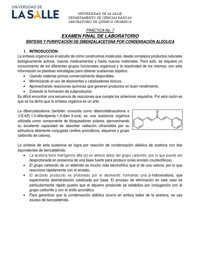 7- Síntesis | Síntesis orgánica | Reacciones químicas