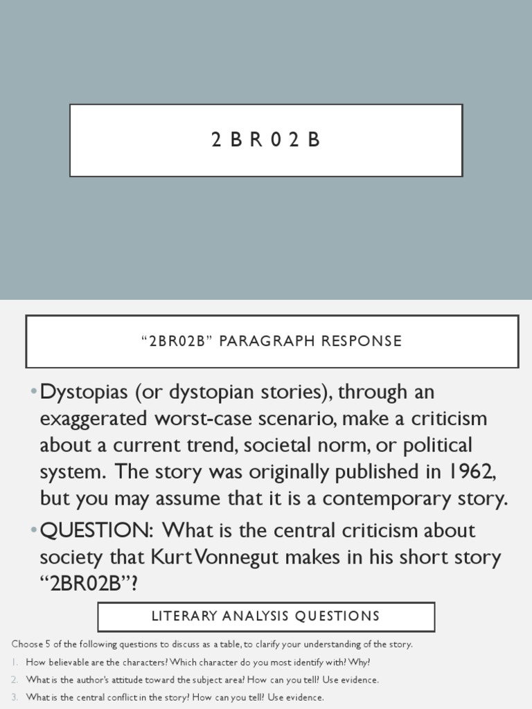 2br02b Paragraph Engl 11 | PDF | Dystopia | Psychological Concepts