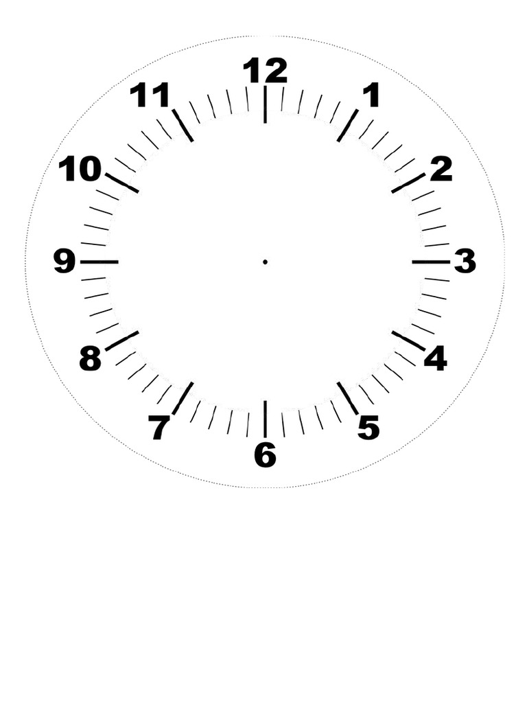 Reloj para Imprimir | PDF