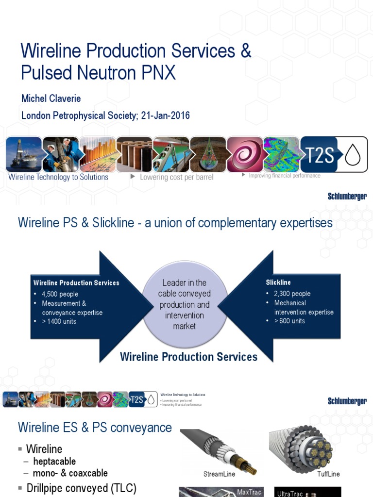 SLB Production Services Pulsed Neutron | PDF | Chemistry | Physical ...