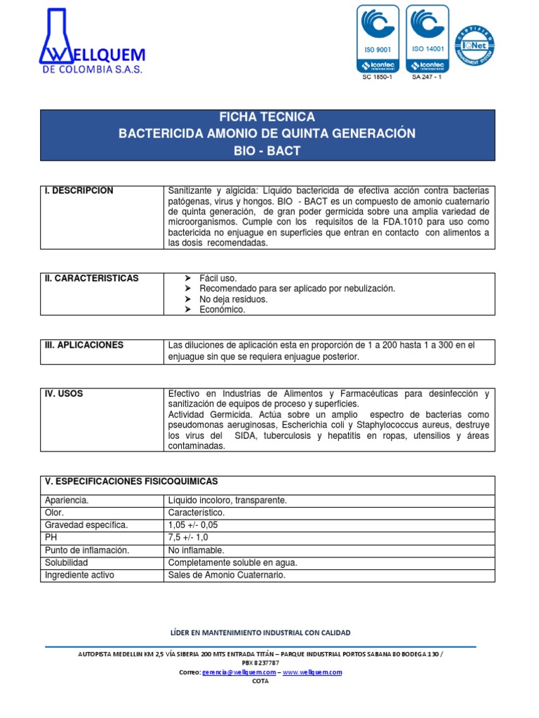 Biobact (2016) | PDF