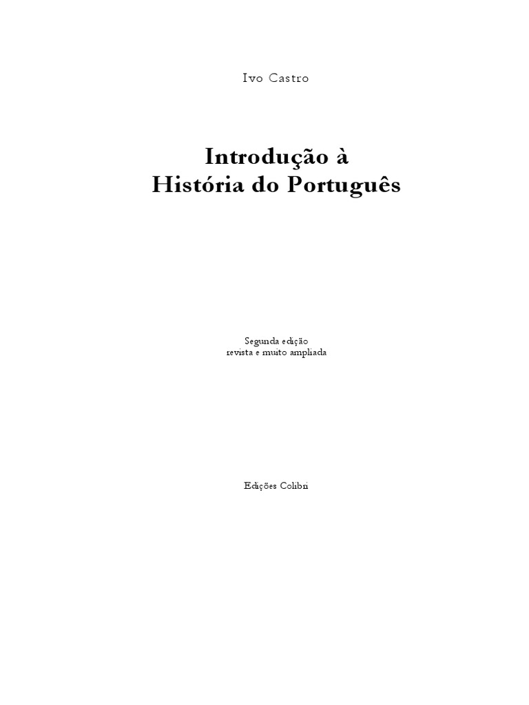 Ivo Castro | PDF | Português (idioma) | Portugal