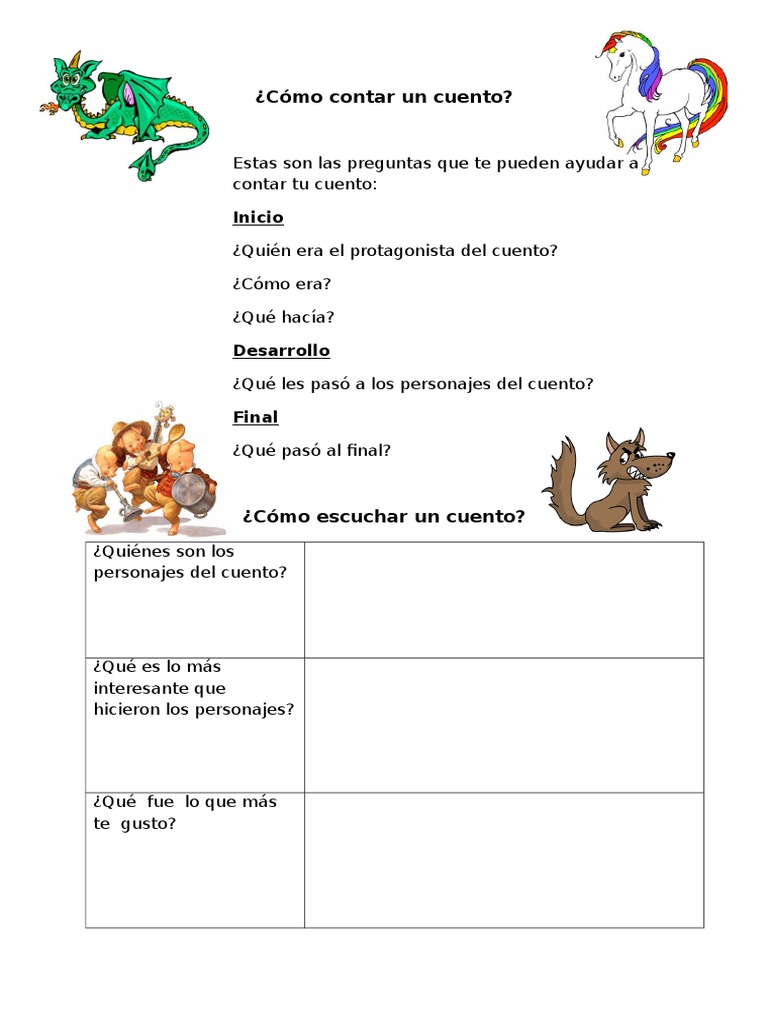 Cómo Contar Un Cuento | Ocio | Deportes