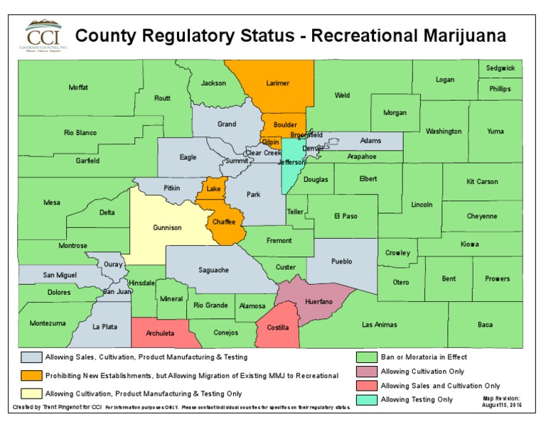 Places in Colorado Where Marijuana Is Recreational Legal | PDF