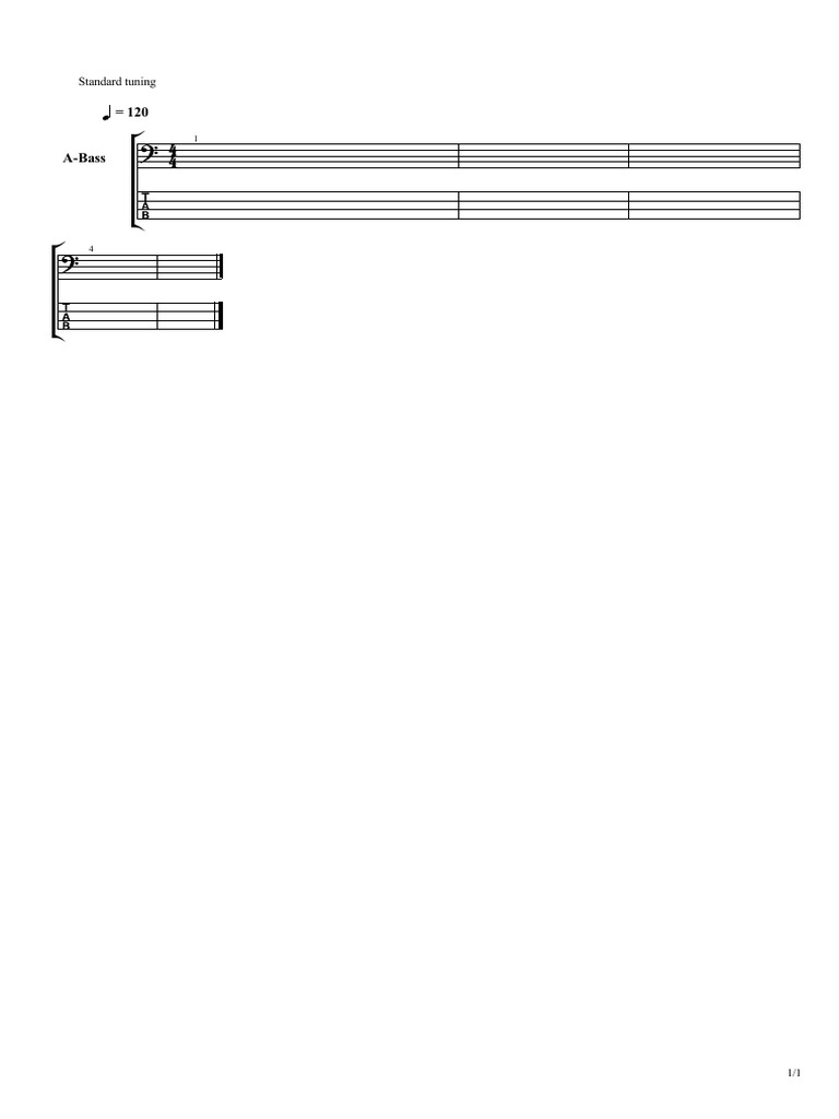 Acoustic Bass | PDF