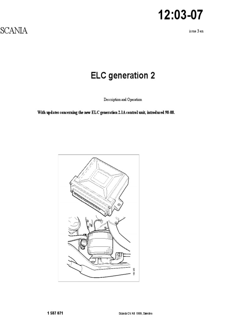 Scania: ELC Generation 2 | PDF