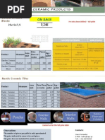 Pricesheet | PDF | Building Materials | Masonry