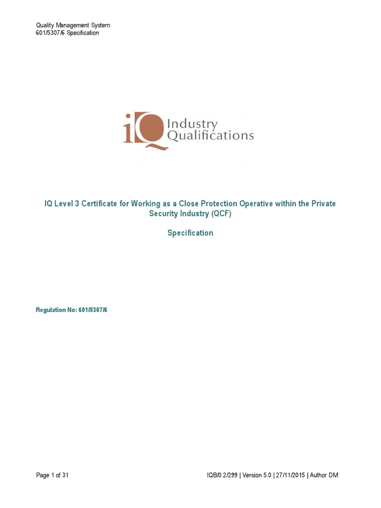 SIA CP Program | PDF | Bodyguard | Threat (Computer)