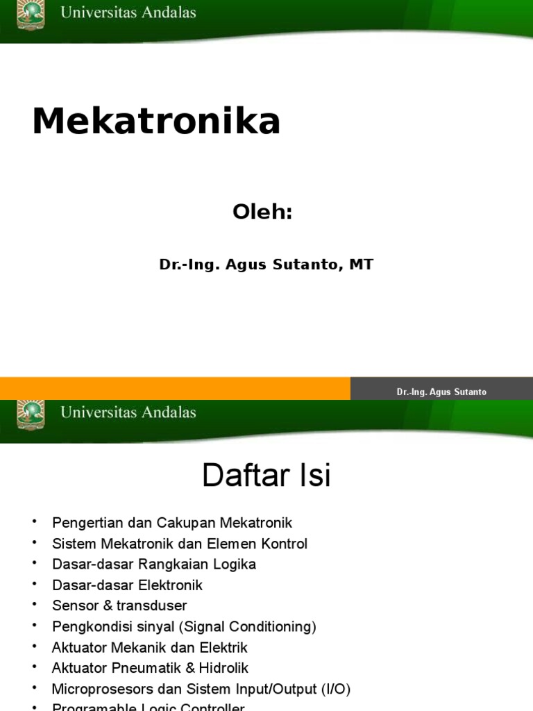Mekatronik | PDF