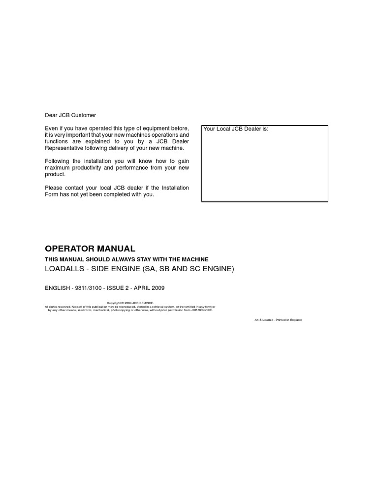 531-70 Opereator Manual (Part1) | PDF | Welding | Construction