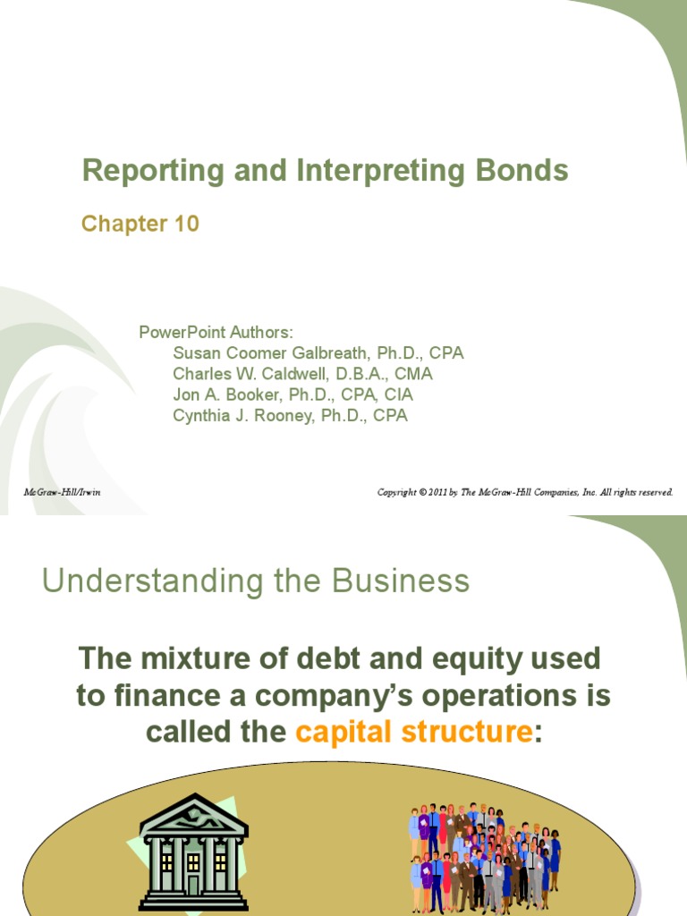 Reporting and Interpreting Bonds | PDF | Bonds (Finance) | Present Value
