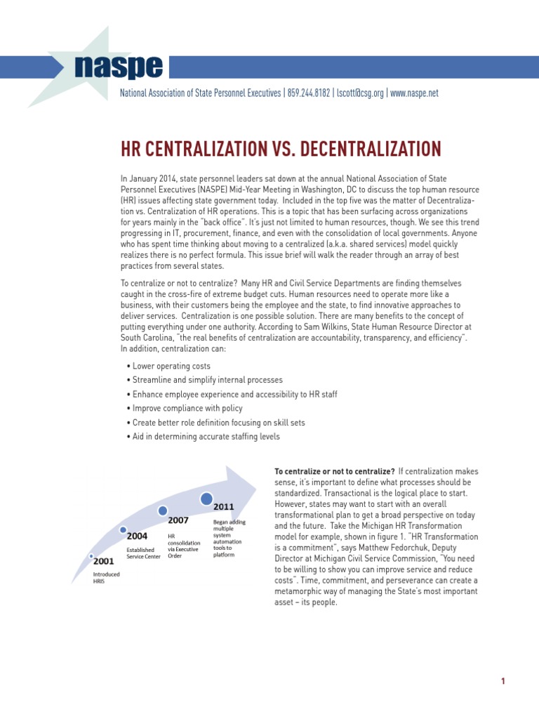 HR Centralization | PDF | Human Resource Management | Enterprise ...