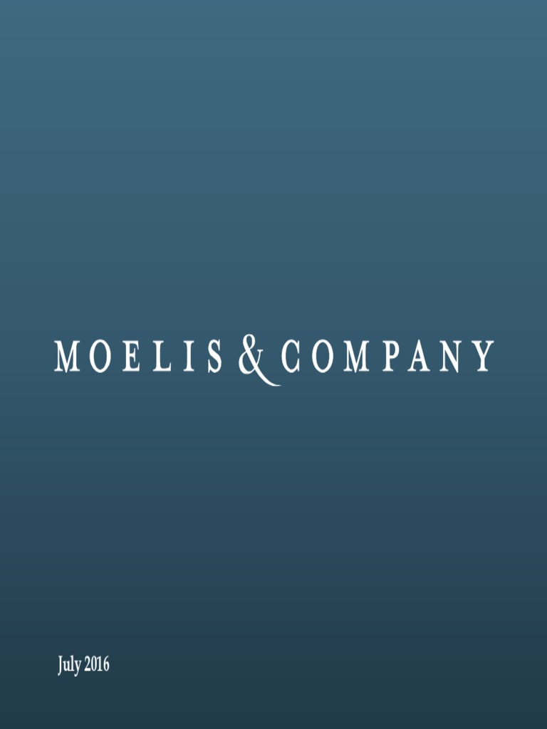 Moelis | PDF | Share Repurchase | Mergers And Acquisitions