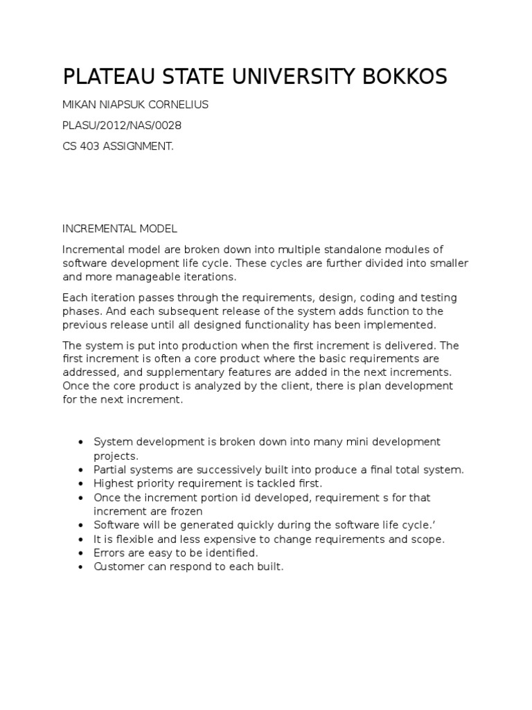 Plateau State University Bokkos | PDF