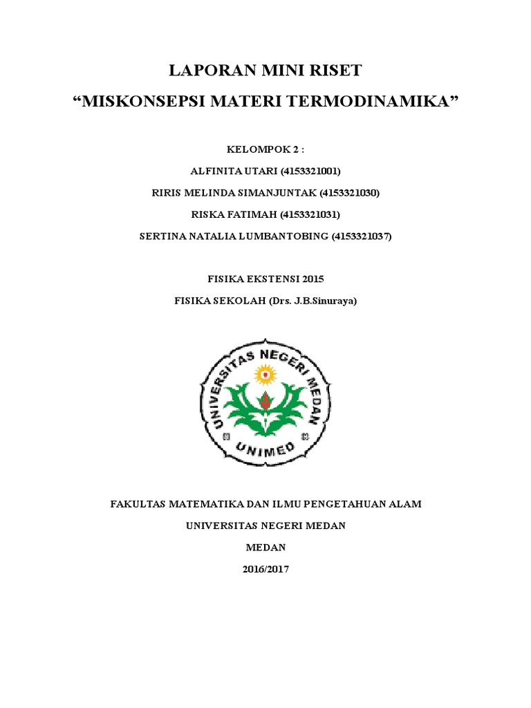 Laporan Mini Riset Kel 2 | PDF