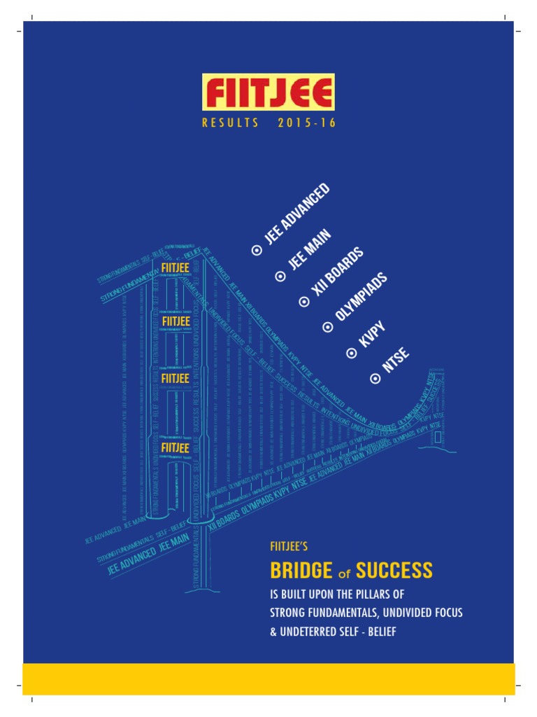 Fiitjee Information Booklet | PDF | Career & Growth | Business