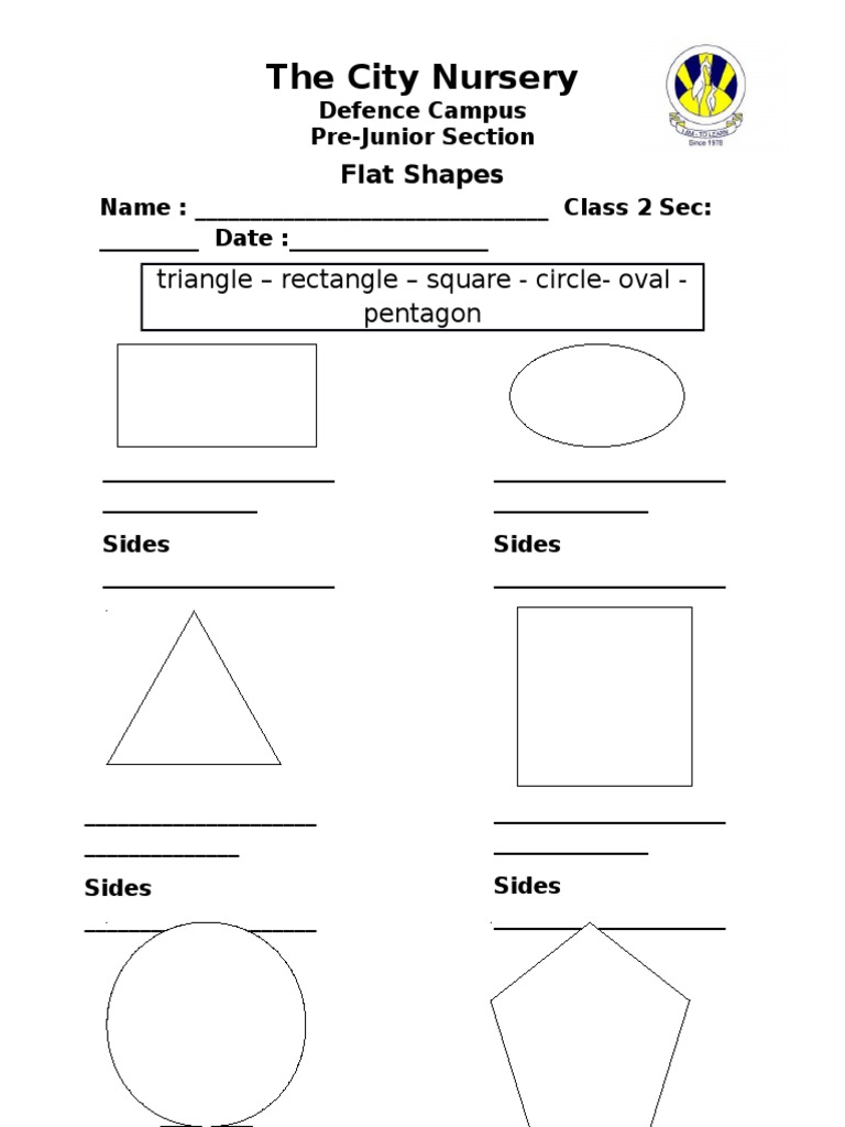 The City Nursery: Triangle - Rectangle - Square - Circle-Oval ...