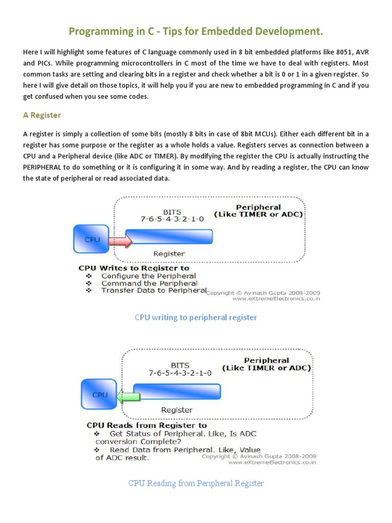 Programming in C | PDF | Bit | C (Programming Language) Programming in C | PDF | Bit | C (Programming Language)