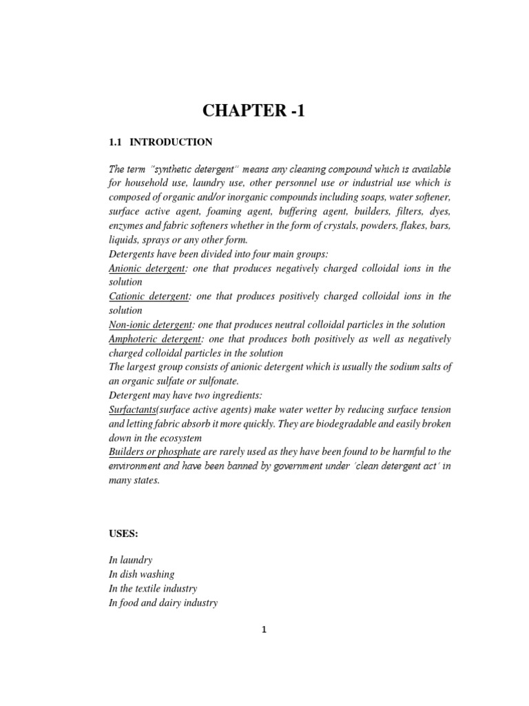 An In Depth Look At The Formulation Composition And Environmental