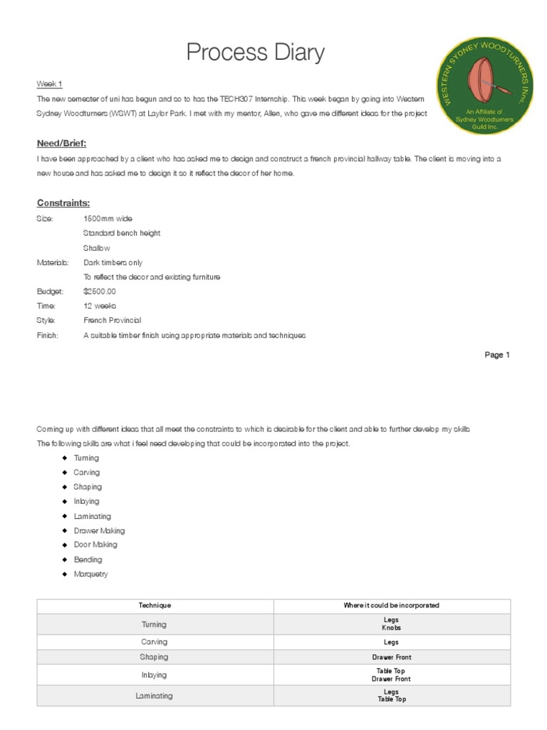 Process Diary | PDF | Art Media | Manmade Materials