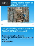 Coupling Beam Design | PDF | Beam (Structure) | Reinforced Concrete