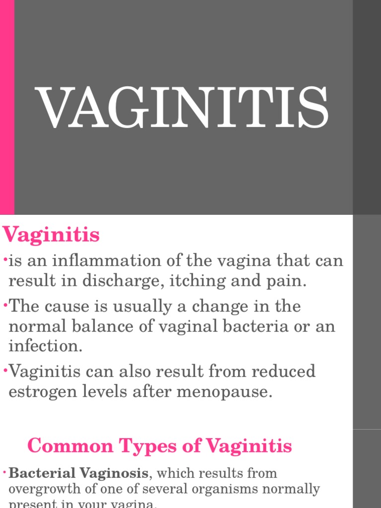 A Comprehensive Guide to Vaginitis: Causes, Symptoms, Diagnosis and ...