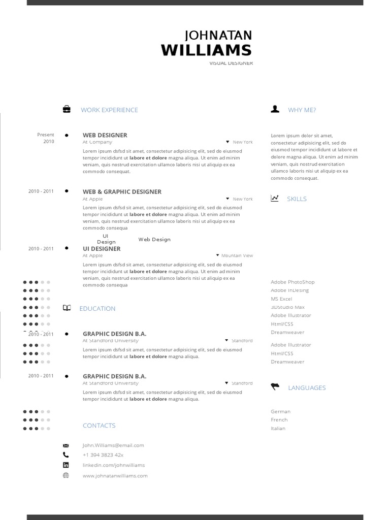 Simple Resume Vol1 | PDF | Business | Computers