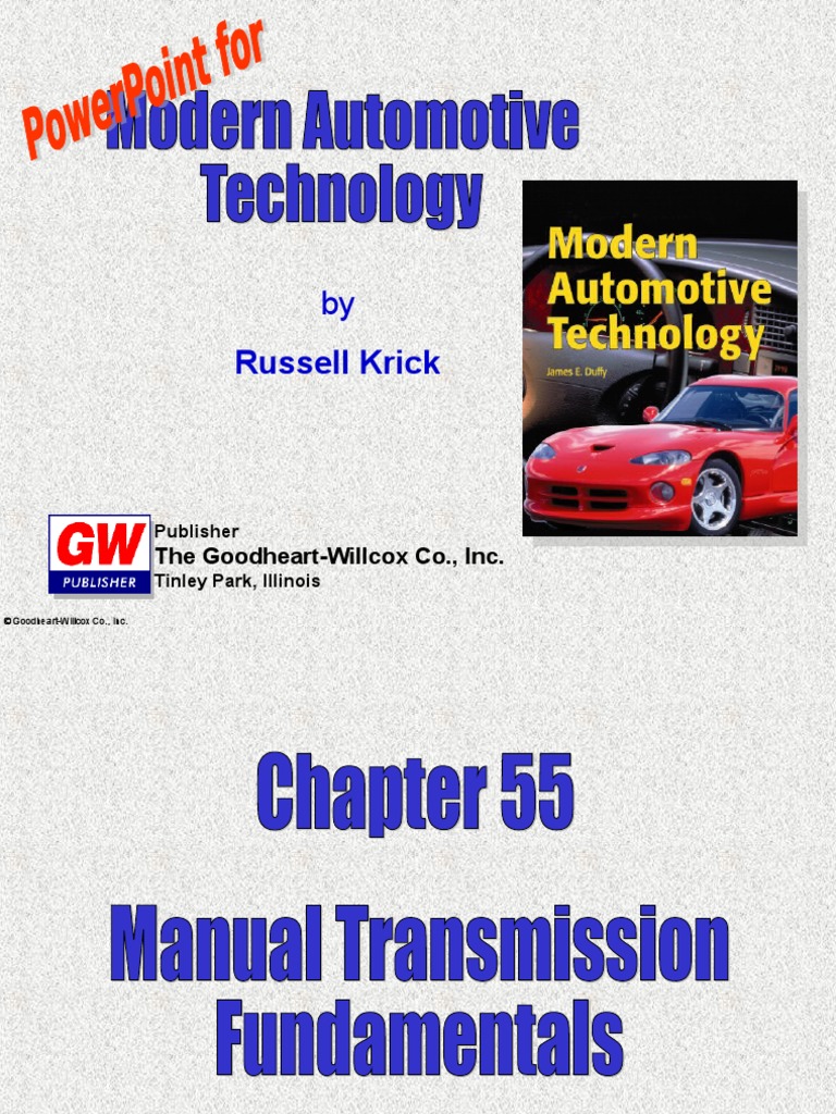 Manual Transmission Fundamentals Pdf Transmission Mechanics Gear