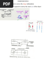 2D Drawing Dimensioning Guidelines | PDF | Engineering Tolerance | Geometry