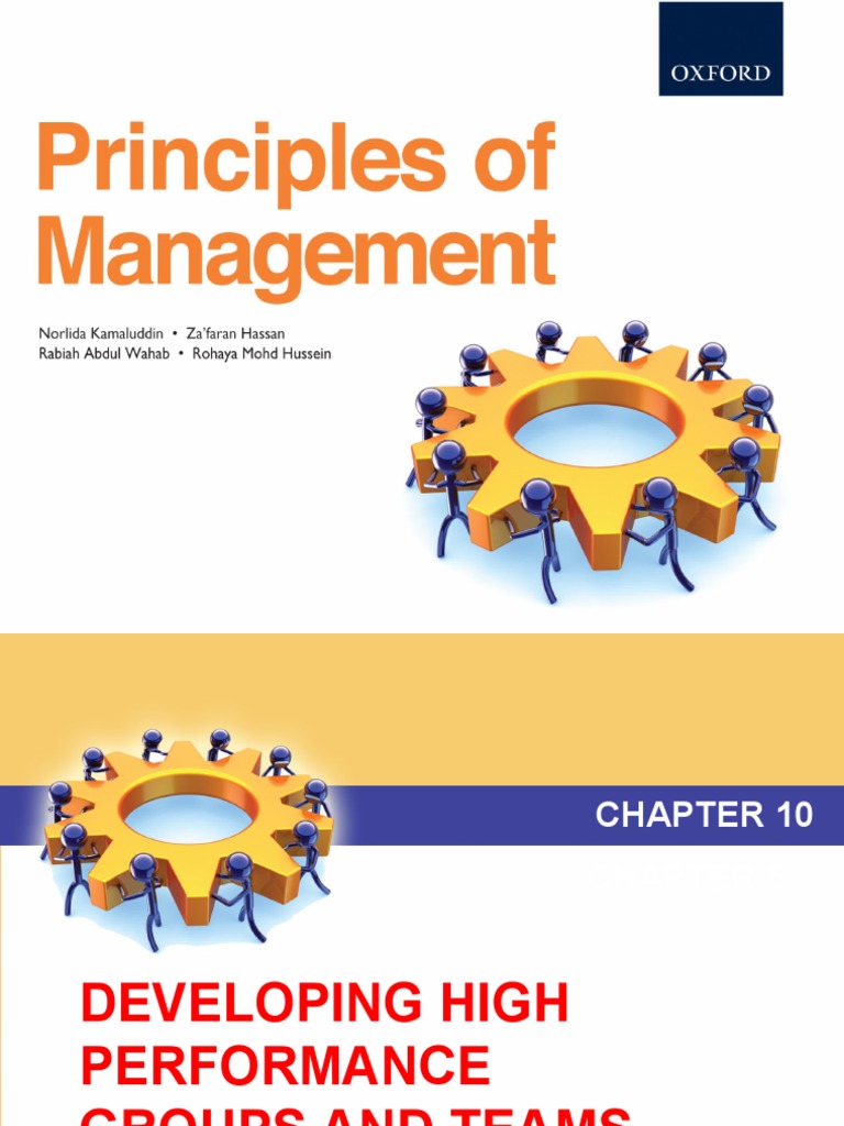 Chapter 10 Developing High Performance Groups and Teams | PDF ...