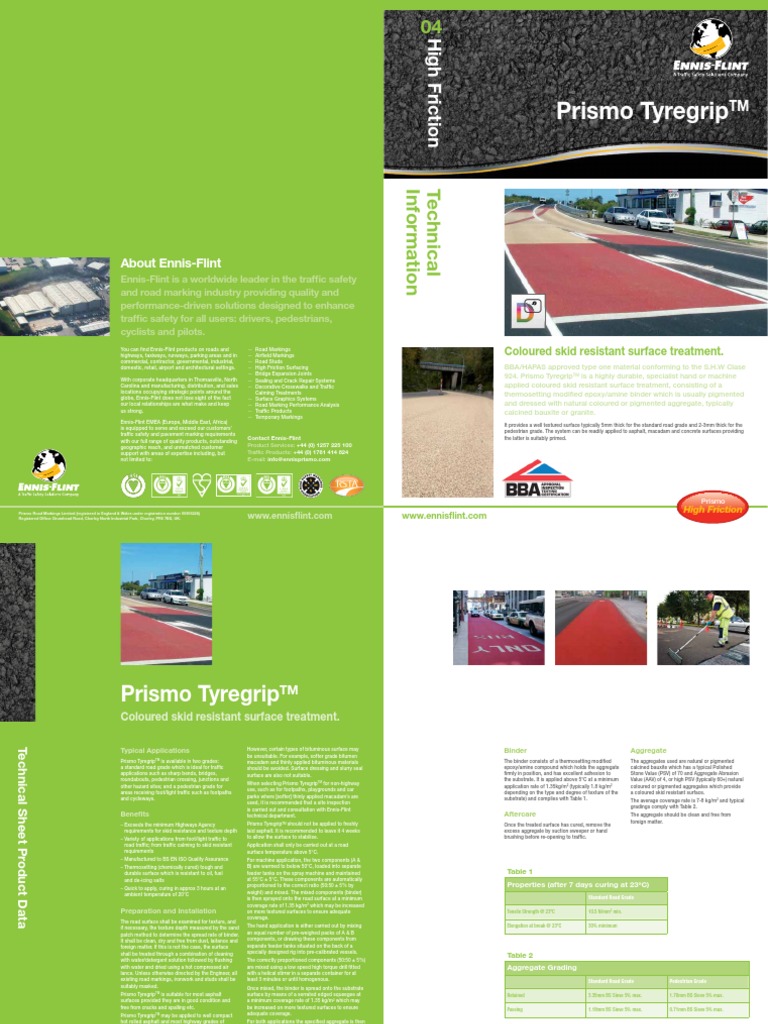 Tyre Grip | PDF | Asphalt | Traffic