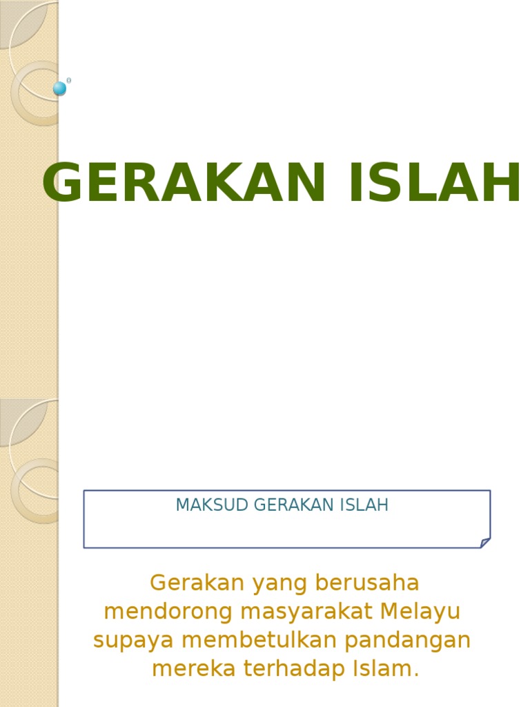 Gerakan Islah | PDF
