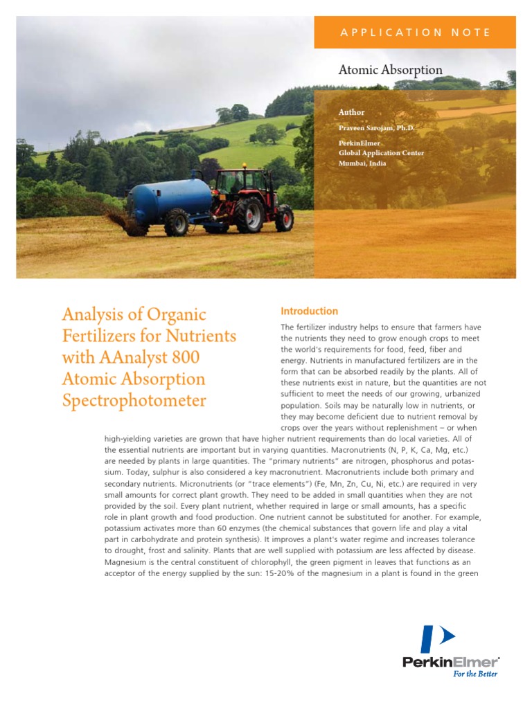 APP OrganicFertilizersbyAA800 PDF | PDF | Nutrients | Fertilizer