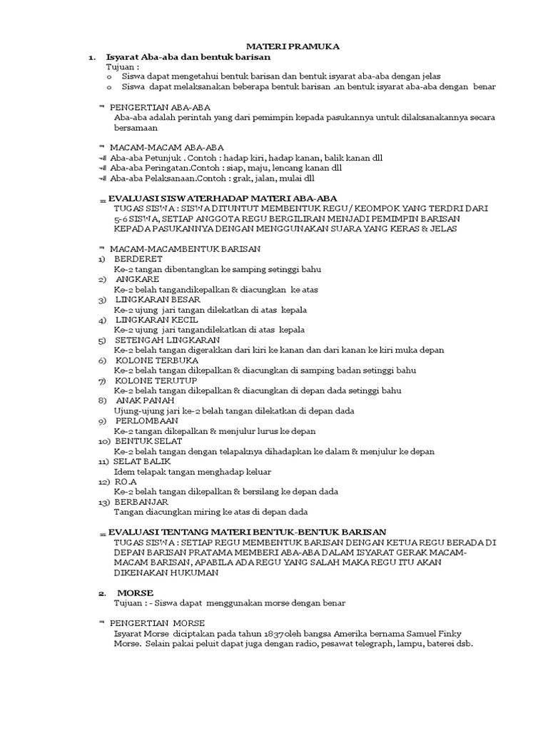 Materi Persami | PDF