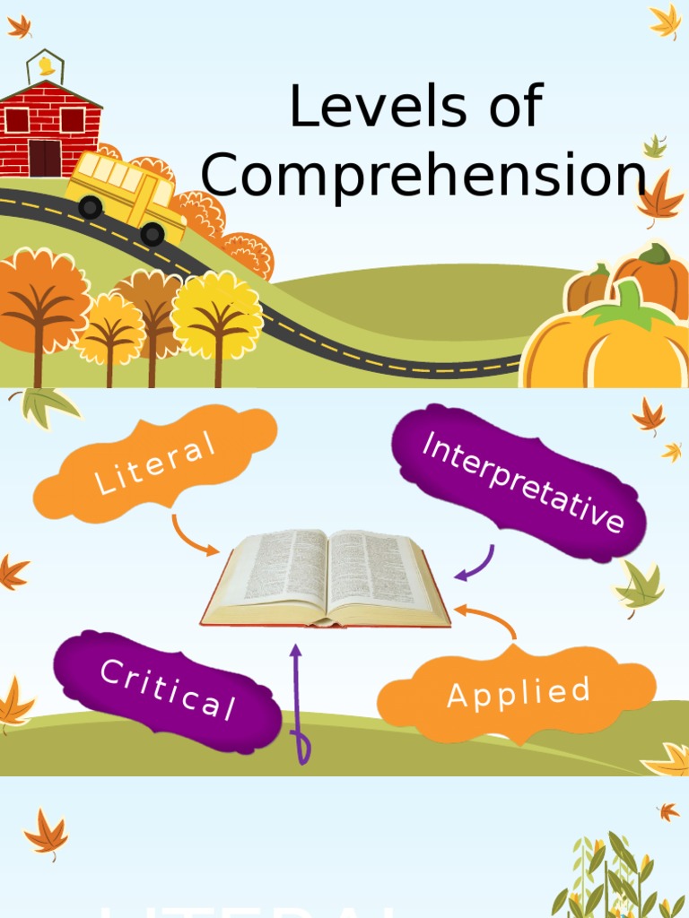Levels of Reading Comprehension | PDF