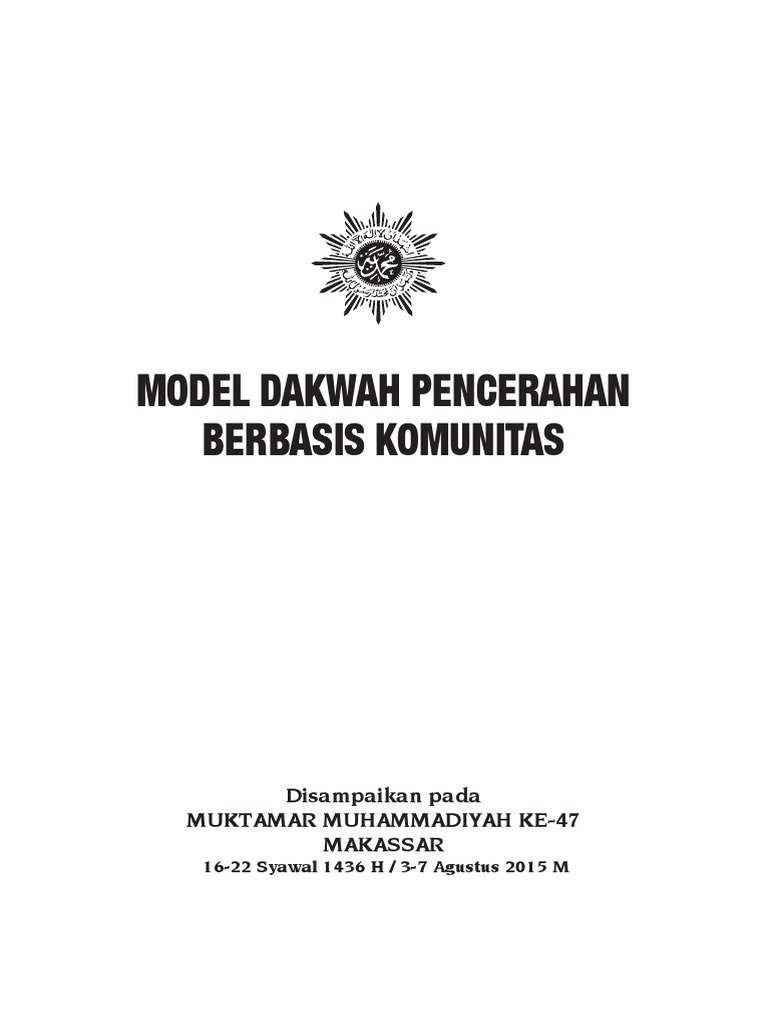 Buku 9-Model Dakwah Pencerahan | PDF | Agama & Spiritualitas