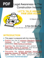 PAM Contract 2018 (Without Quantity) | PDF
