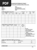 Travelling Allowance Bill Form | PDF | Transport | Payments