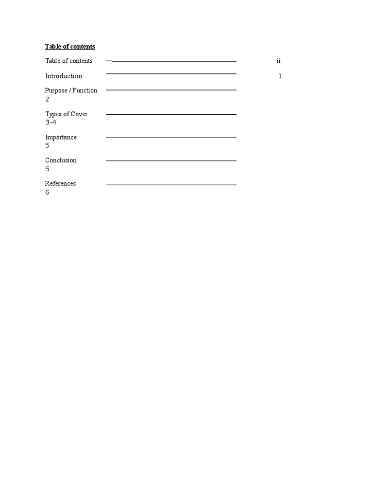 Understanding Cover Types and Importance | PDF | Self-Improvement