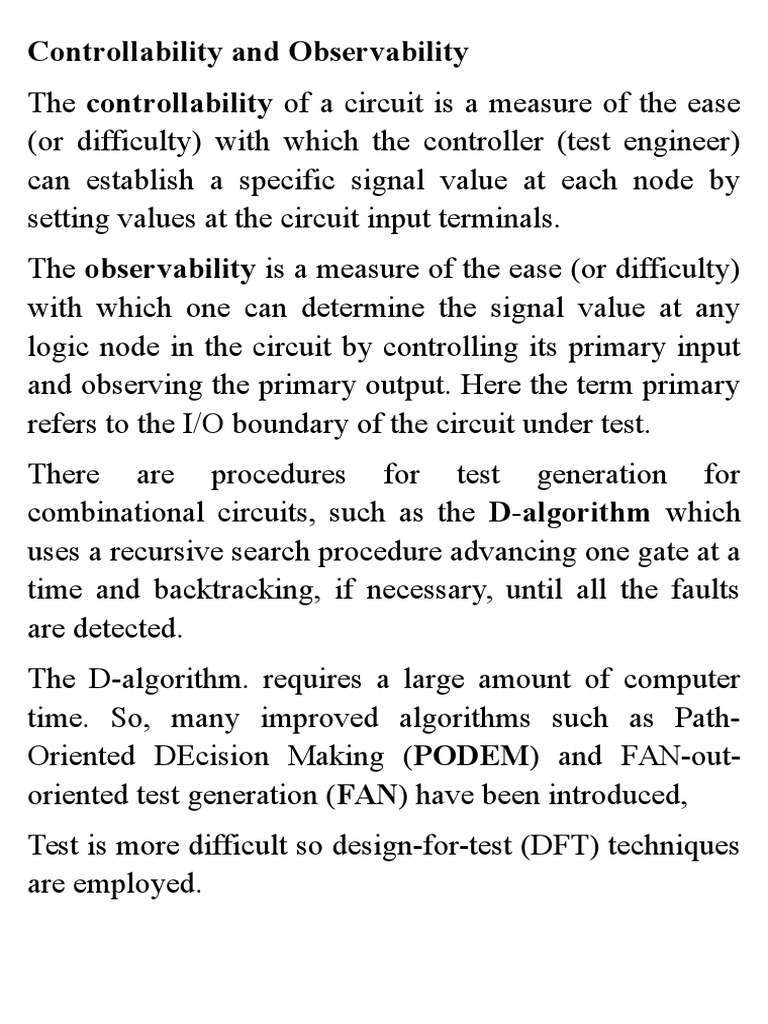 Controllability and Observability | PDF | Electronic Circuits | Computer Hardware