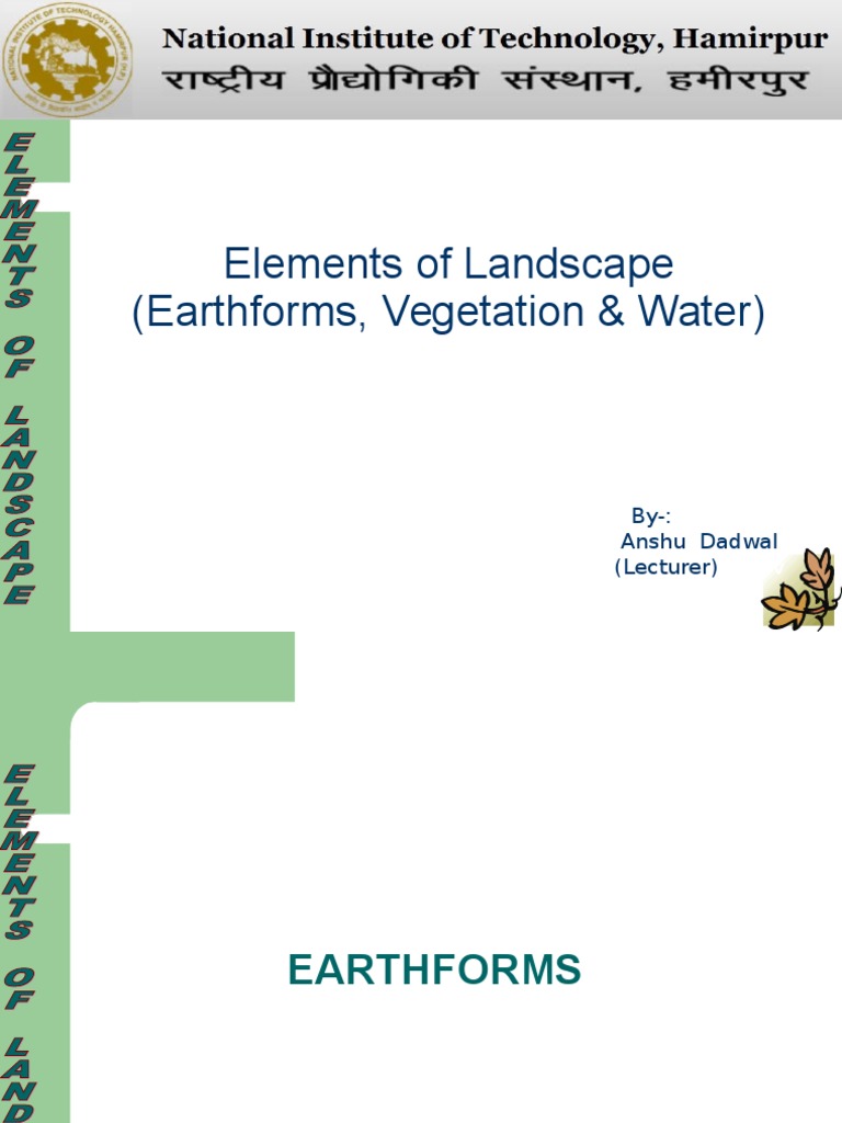 Understanding Earthforms in Landscapes | PDF | Valley | Plants