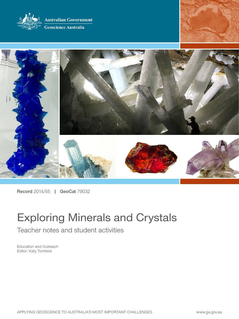Cristale Si Minerale | PDF | Minerals | Crystal