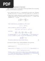 Solutions: Stein and Shakarchi, Complex Analysis | PDF | Series (Mathematics) | Power Series