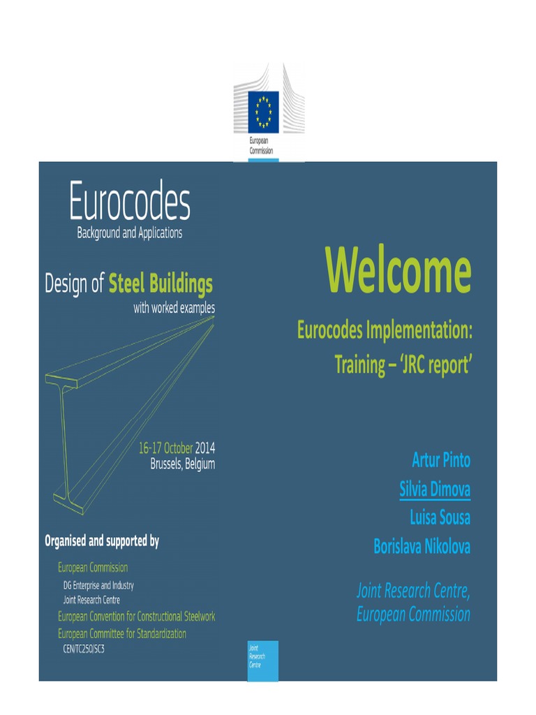 01a Eurocodes Steel Workshop PINTO Et Al | PDF | Art | Technology ...