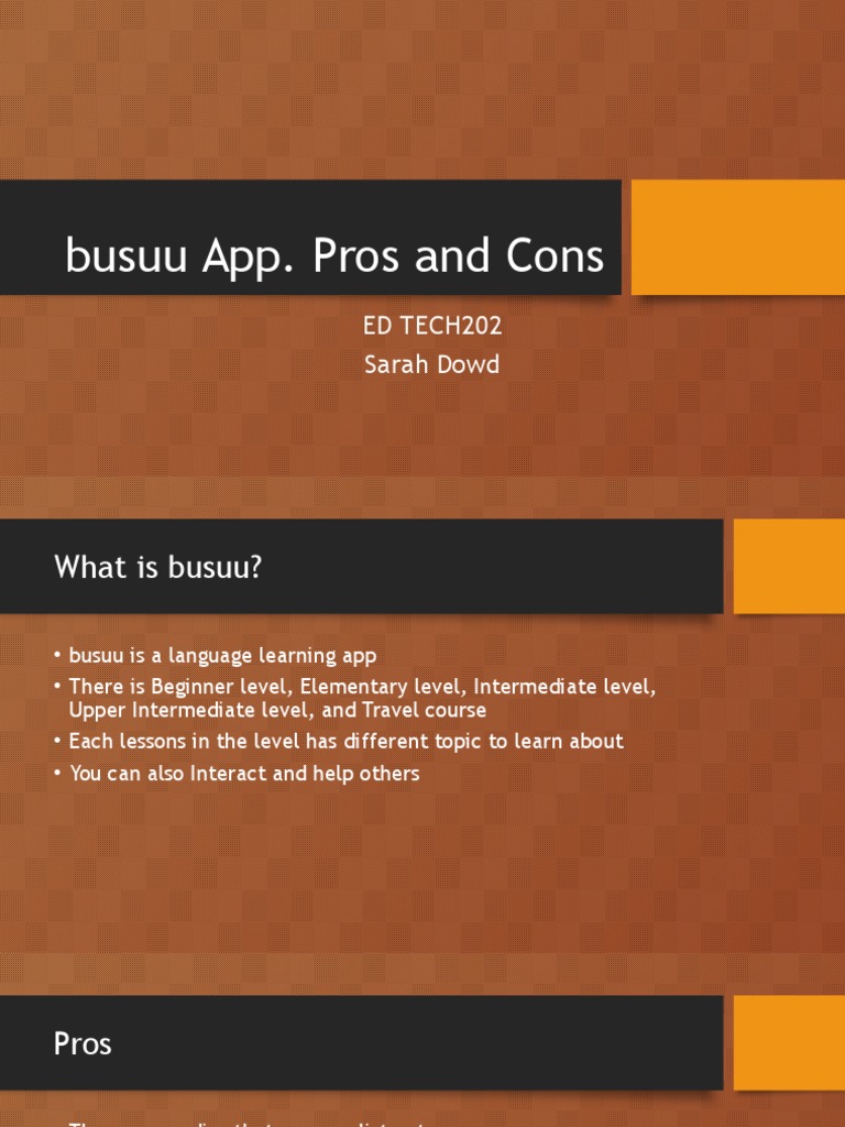 Busuu App: Pros and Cons Review | PDF | Career & Growth