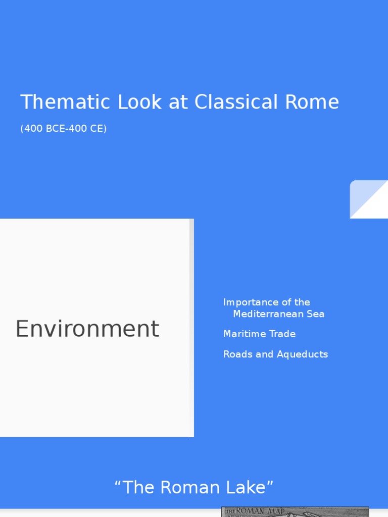 Classical Rome Themes | PDF | Roman Empire | Ancient Rome
