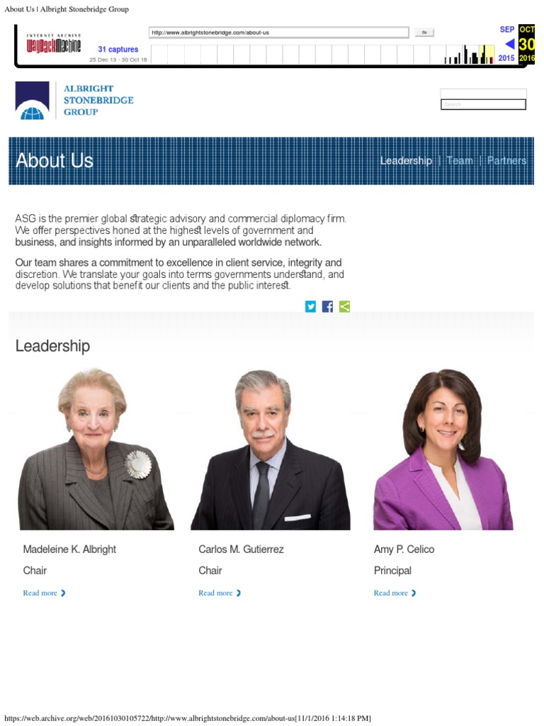 About Us - Albright Stonebridge Group PDF | PDF